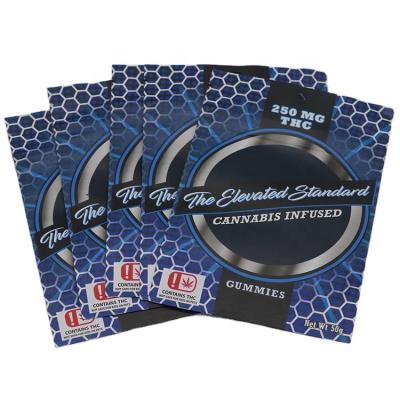 China Recyclable Custom Printed 3 Sides Seal Waterproof Flat Bag Phone Accessories Pouch Candy Packaging Bag for sale