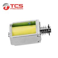 China 12 Volt DC Mini Push Pull Solenoid Electronic Micro Electromagnet Normally Closed for sale