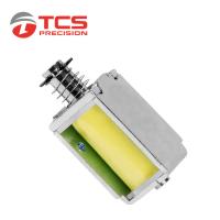 China 12 Volt DC Mini Push Pull Solenoid Electronic Micro Electromagnet Normally Closed for sale