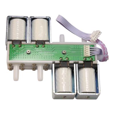 Cina Miniatura Micro Valvola elettrica di acqua solenoide DC 12V 2 modi normalmente chiuso per massaggiatore in vendita