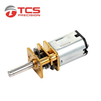 China Toy Smart Home Micro Metal Gear Motor 0.07A DC 12V - 24V Mini Model for sale
