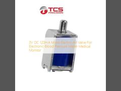 3V DC 120mA микроэлектрический воздушный клапан для электронного кровяного давления медицинский монитор