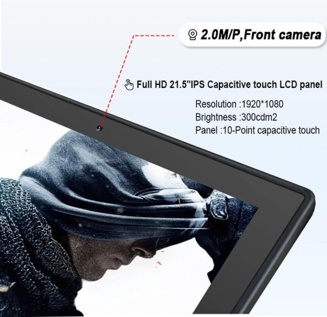 Macchina tutta compresa 0 di pubblicità di Ethernet di Android BT del Quadrato-centro di Rockchip RK3288