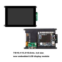 China 8 Inch LCD Touch Interactive Display Android Embedded Board with Multiple Network Interfaces and Ethernet for sale