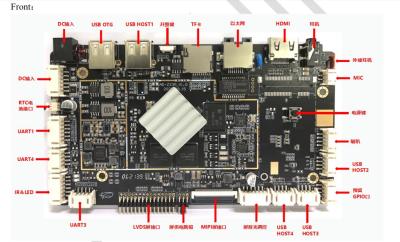 China RK3288 Board 4GB RAM 32GB EMMC Advertising Motherboard ARM Embedded Industrial Control Digital Signage PCB Board for sale