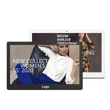 China 10.1inch Customizable Indoor Digital Signage Display LCD Display Panel With Wifi,RJ45,BT for sale