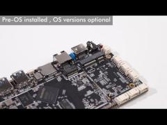 Android 11 Embedded Arm Board RK3568 Advertising Machines Development motherboard LVDS EDP MIPI 4K HD Out