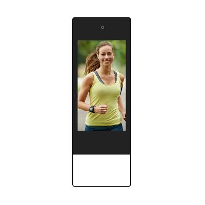 China Smart Home Gym Exercise Mirror Fitness Reflective Touch Screen LCD Display Show Smart Interactive Workout Mirror for sale