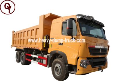 China HOWO Steyr Heavy Dump Truck T5G 420HP 6x4 Driving Type Euro 4 Emission Standard for sale