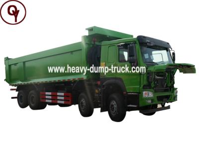 China 12 Wheel Sinotruk HOWO Heavy Dump Truck 371HP 8x4 Size ISO / SGS Approved for sale
