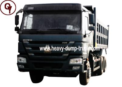 China Ten Tires Sinotruk HOWO Heavy Dump Truck , 336HP OEM Manual Transmission Dump Truck for sale