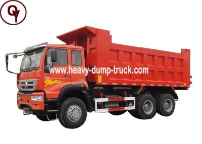 China 20m3 Golden Prince Rear Single Axle Dump Truck 6x4 Back Tipper Trucks for sale