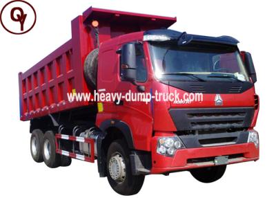 China 25 Ton Heavy Dump Truck Howo A7 Type Ten Wheel ISO / SGS Certificated for sale