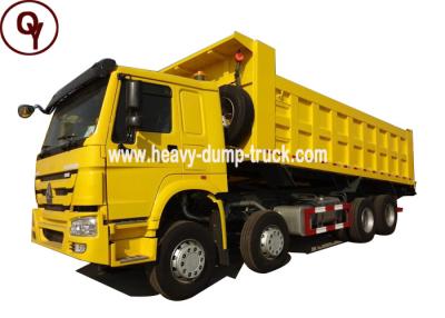 China 420HP 12 Wheel Sinotruk HOWO Dump Truck 8x4 100 Ton Dimensions for sale