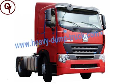 China Steel Material OEM Tractor Head Truck , 336HP 6x4 HOWO Tractor Head for sale