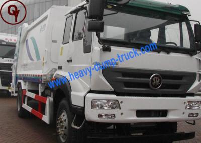China 20m3 Compactor Garbage Collection Truck , Two Axles Rubbish Truck for sale