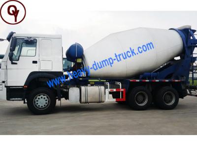China 336HP LHD Concrete Mixer Truck , 6x4 10 Cubic Meters Concrete Vehicle for sale
