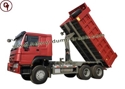 China 31-40 T 371hp Sinotruk Howo Truck , Construction 6X4 Heavy Duty Tipper Trucks for sale