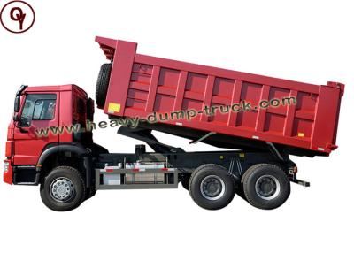 China Air Suspension Seat HOWO 20 Cbm Heavy Dump Truck With Right Hand Drive for sale