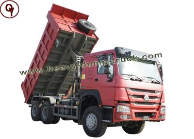 China Super 6x4 Tipper Truck For Mining Work , Transfer Dump Truck Low Fuel Consumption for sale