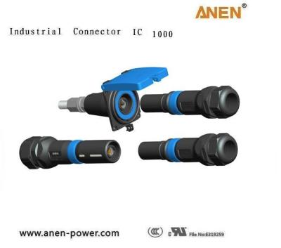 China ID/S21-C 14.0049C Multi-Contact Industrial Round Connector 1000A 1000V for sale