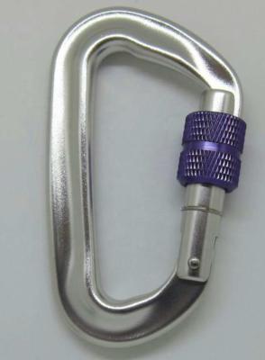 China 25KN Hot-forged Magnalium Auto locking Climber Carabiner for Hiking/Travel/Mountaineer for sale