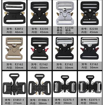 China Wholesale High Strength Pull Clasp Cobra Belt Buckle Manufacturer Tactical Military Zinc Alloy Cobra Buckle for sale