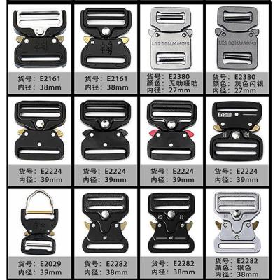 China Alyx Hebilla Fibbia Automatic Quick Side Release Tactical Belt Metal Cobra Buckle for sale