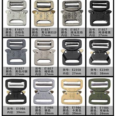 China military cobra buckle metal Magnetic belt buckle for tactical belt metal buckle for sale