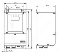 China Multi-Channel Digital Variable Frequency Piezoelectric Vibration Feeding Controller 50mA 2-Channel for sale