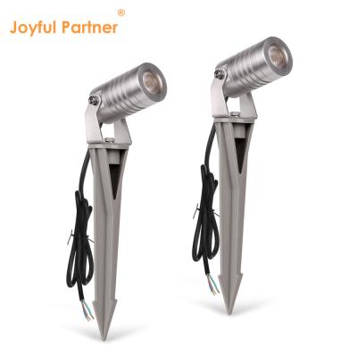 Cina LED Spike 1w 2w 3w Outdoor Garden Spotlight Yard Landscape Light per il prato degli alberi in vendita
