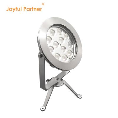 China 2024 Newest 12x4W RGBW 3in1 48W DMX Control Stainless Steel IP68 12V Submersible LED Lights for sale