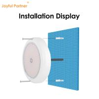 China IP68 Swimming Pool Lights ABS+PC Material 18 Keys Remote Control Constant Current AC12V Surface Mounted for sale