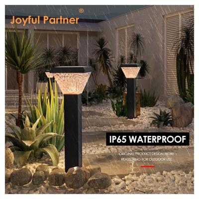 China 2024 LED Solar Outdoor Pathway Light IP65 High Brightness White RGB Color with Solar Panel Solar Charging for sale