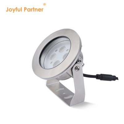 China Aço inoxidável LED Luz subaquática IP68 DC12V 24W Branco quente 3000K Para fonte à venda