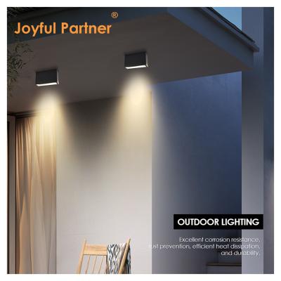China Deep Anti-glare Ceiling Line Lights IP65 Waterproof Aluminum Housing Up Down Wall Light Surface Mounted Decoration Wall Lamp for sale