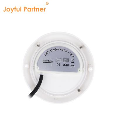 China Resin Epoxy IP68 Pool Lighting White Color PAR56 Bulb 10W LED Underwater Light for sale