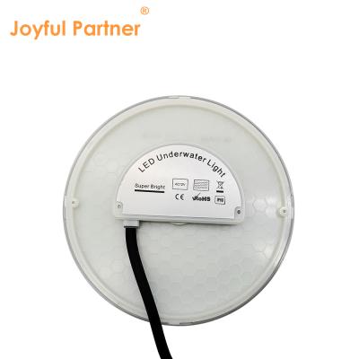 China Energy Efficient RGBW LED Panel Lighting Solutions for Commercial Spaces Pool Light Epoxy Resin LED Panel Bulb ø178*25mm for sale