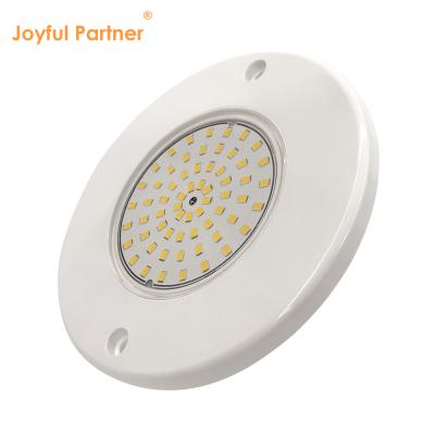 China Resin Filled Pool Light Reflector 160mm DC12V 10W Fully Plastic SMD2835 108pcs RGBW Color Constant voltage for sale