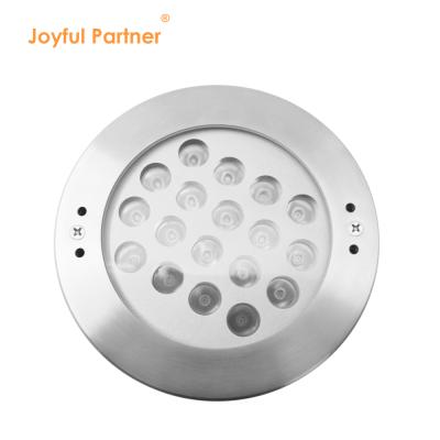 China Underwater Pool Lamp Lighting Waterproof IP68 12V Stainless Steel 18W 36W LED Single Color CE ROHS Certification for sale
