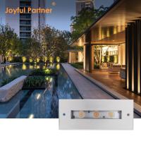 China Rectangular Stainless Steel Underwater Light Support Hotel Swimming Pool Underwater Light Embedded for sale
