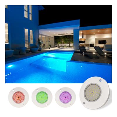 China Underwater Led Swimming Pool Lights Ip68 Waterproof Rgb Wifi Remote Control ABS PC Material ​Ultra Thin Type for sale