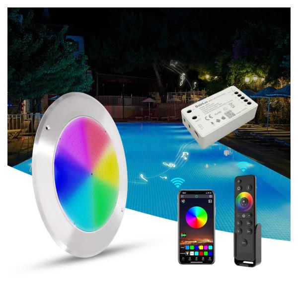 Quality IP68 LED PAR56 Pool Light RGB Color Changing 12VDC AC 35W DIA 280mm SMD2835 for sale