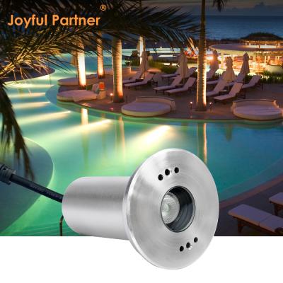 China IP68 Buried Underwater Light 3WRGB3in1 LED Stainless steel 316L DC24V Decoration For Pool for sale
