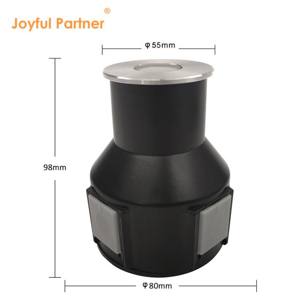 Quality LED Inground Uplight 1W 2W DIA55MM Aluminum Housing CRI85 6000K Daylight for sale