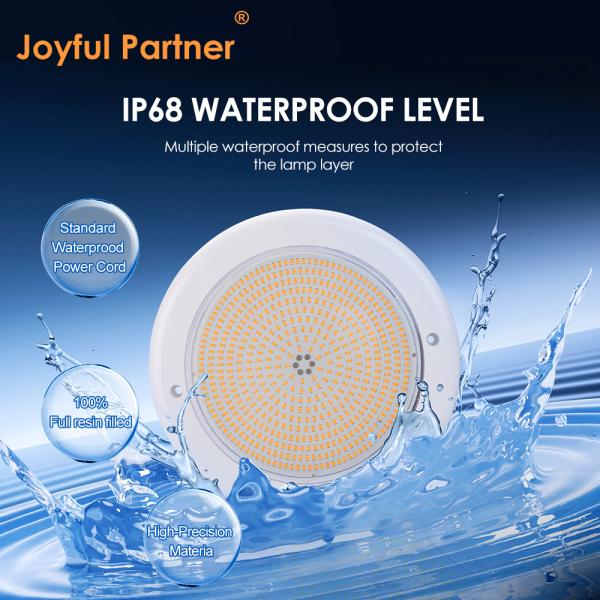 Quality Submersible Pool LED Lights IP68 Wall Mounted RGB Color 42W 12VAC Pool Equipment for sale