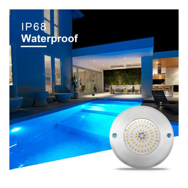 Quality Swimming Pool Led Lights 316 Stainless Steel Material PAR56 Full Resin Filled IP68 for sale