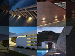 Op maat gemaakte IP67 waterdicht 4 zijdelings uitstralend spotlicht padlichten waterdicht LED ondergrondse licht