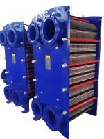 Quality Stacked Multilayer Corrugated Metal Plate Heat Exchanger Equipment High Efficiency for sale