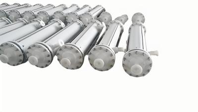 China Highly Resistant Plastic Tube Heat Exchanger Equipment Customized Size for sale